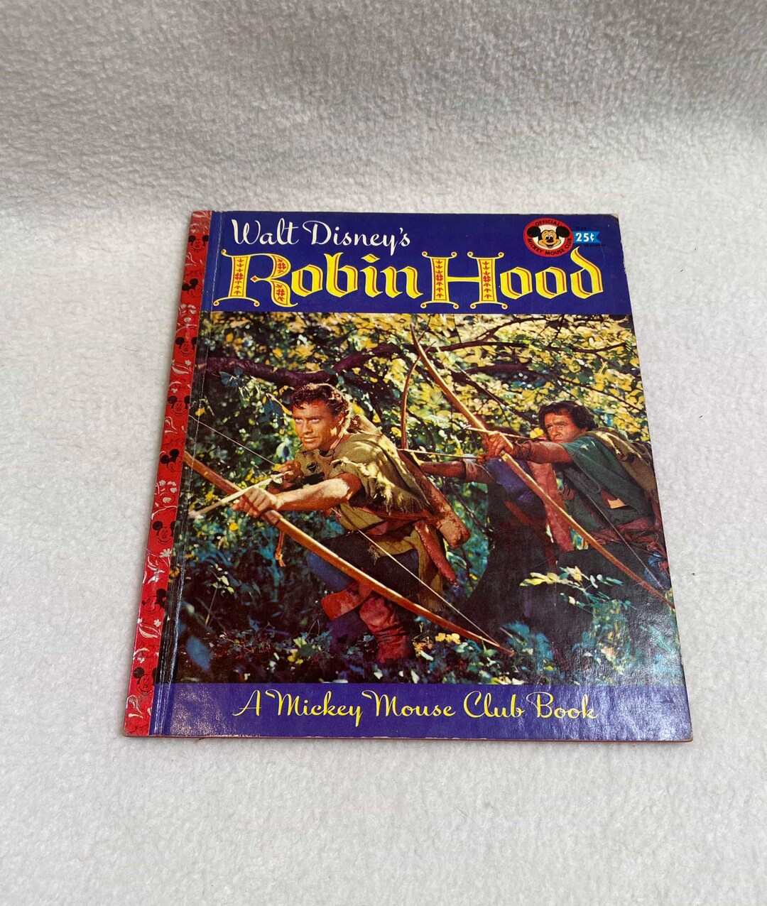 Vintage First Edition Micky Mouse Club Children's Book (1955) - 'robin ...