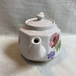 Vintage Radford Handpainted Ceramic Poppy Teapot (#TP049) - Etsy