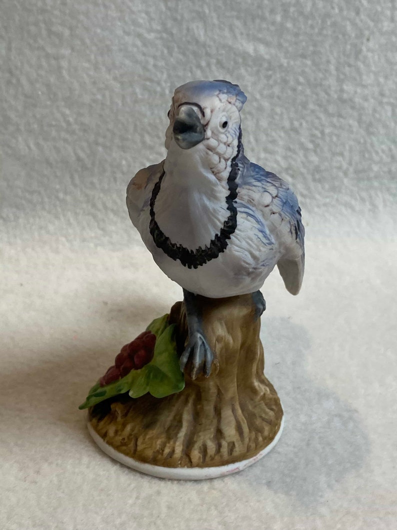 Lefton Handpainted Blue Jay Figurine BCD275 | Etsy
