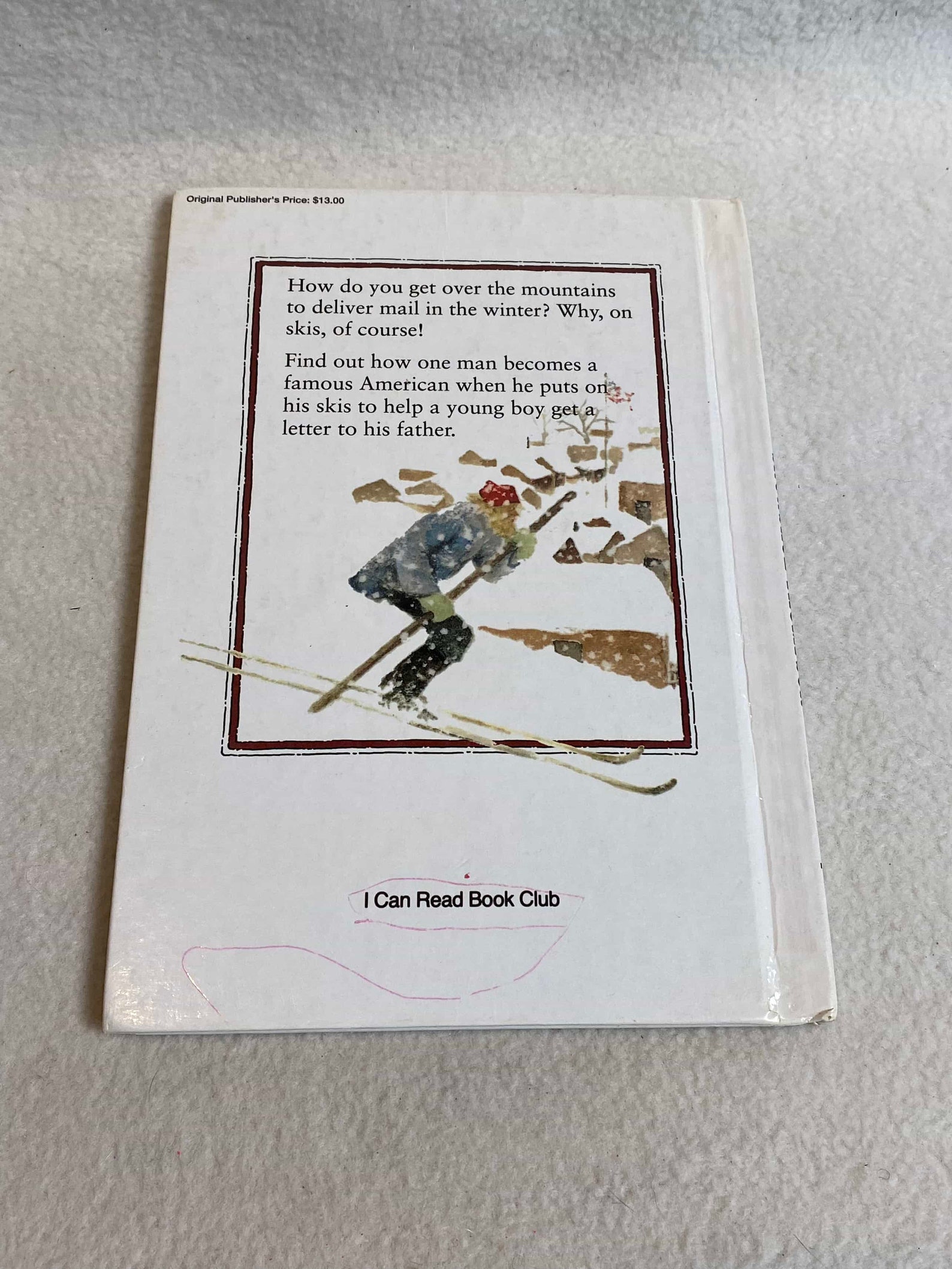Vintage I Can Read Children's Book (1992) - 'snowshoe Thompson' (#BK318 ...