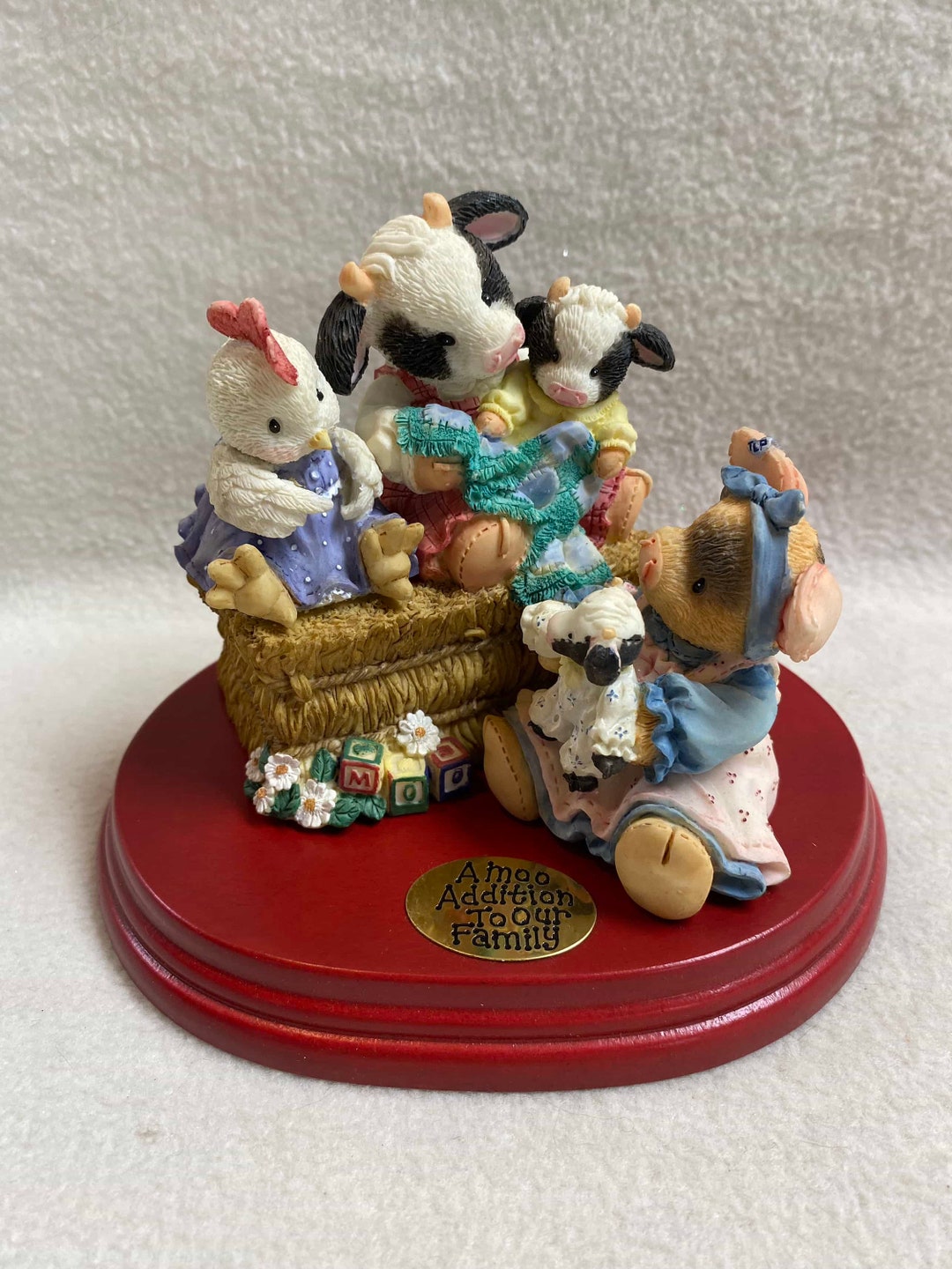 Mary's Moo Moos Limited Edition Figurine - 'A Moo Addition to Our ...