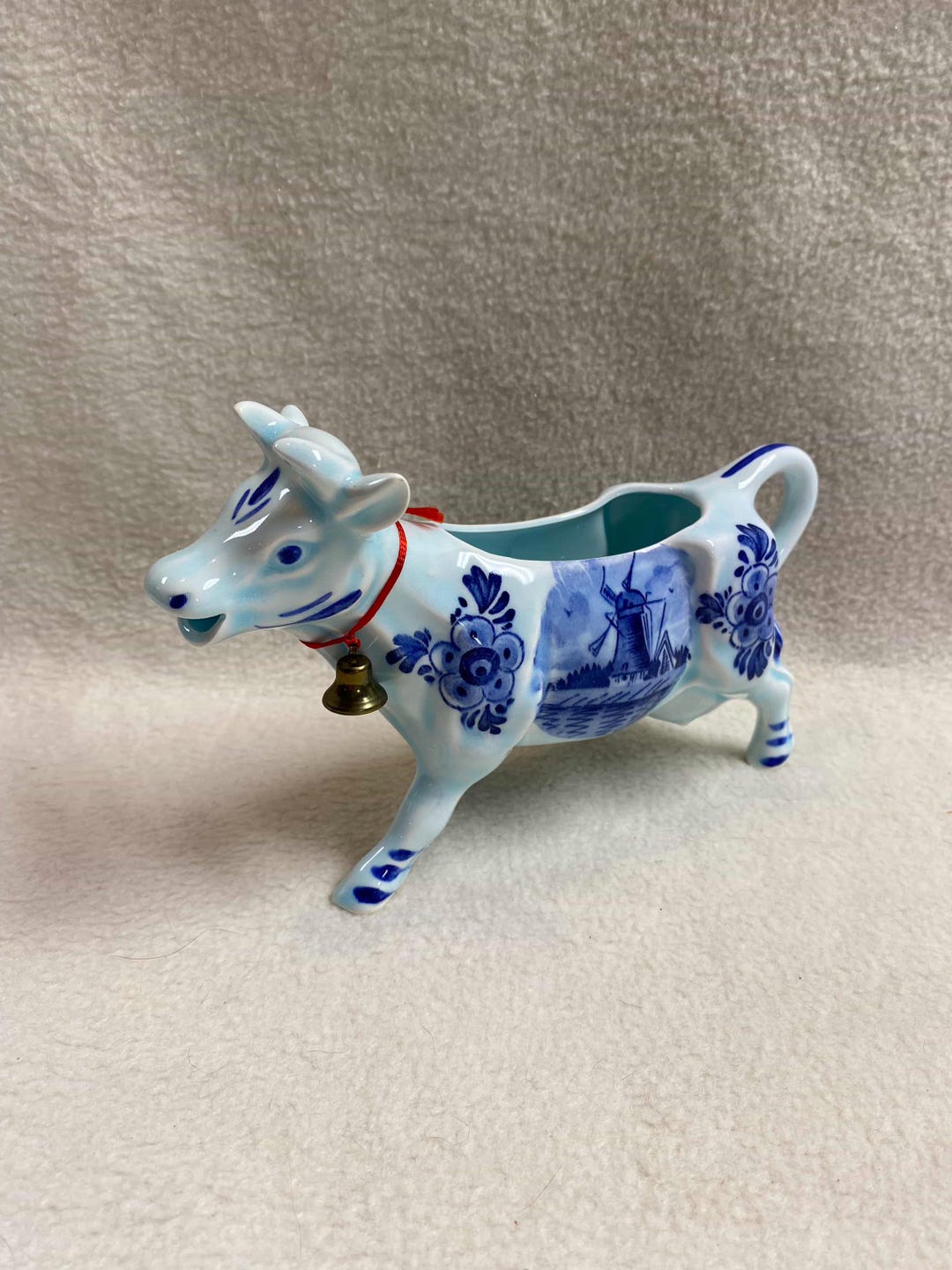 Vintage DBL Holland Delft Blue Cow Creamer (#DCG1068) - Etsy