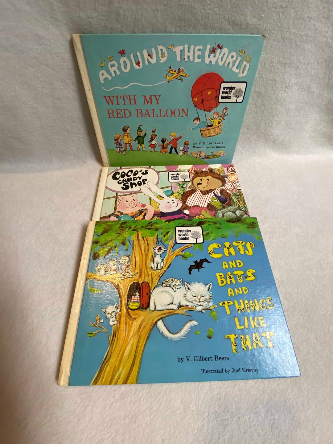 Vintage Wonder World Books (1973) - 'coco's Candy Shop', 'around the ...