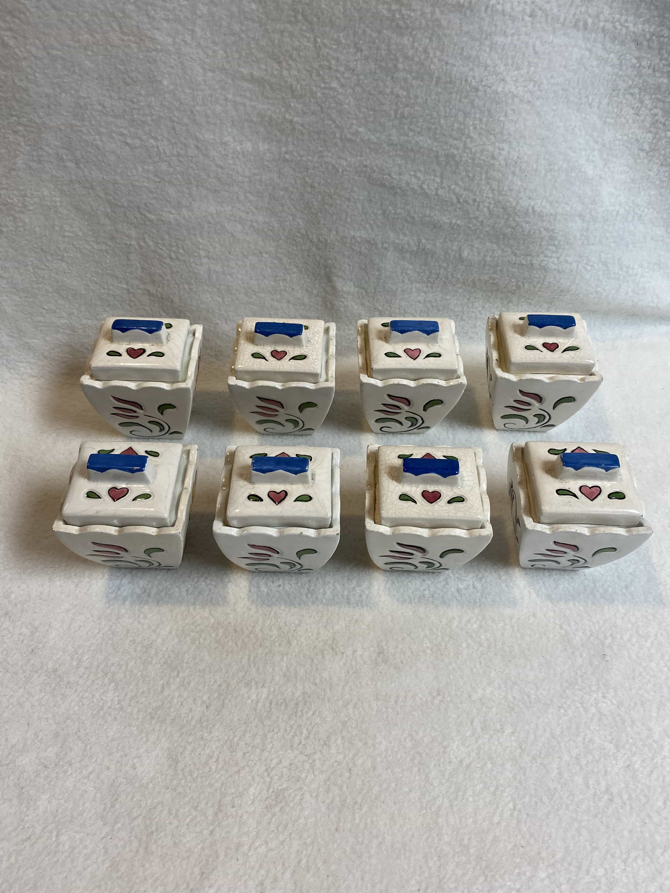 Vintage Spice Containers Set of 8 Sage Ginger Cloves | Etsy