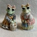 Vintage Fancy Dressed Lady Frog Figurines Set of 2 FIG899 - Etsy