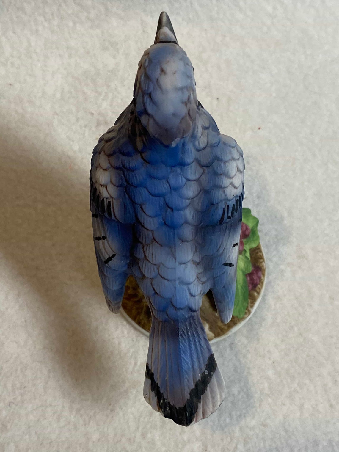 Lefton Handpainted Blue Jay Figurine BCD275 | Etsy