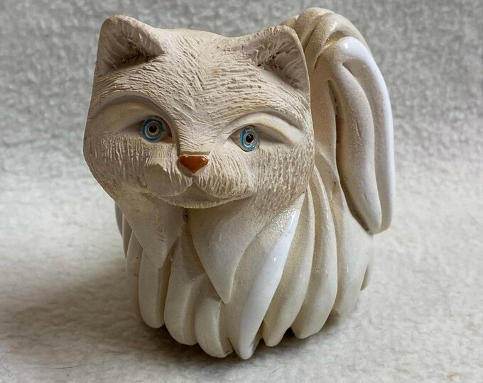 Vintage Artesania Rinconada Persian Cat Figurine (#BCD800) - Etsy
