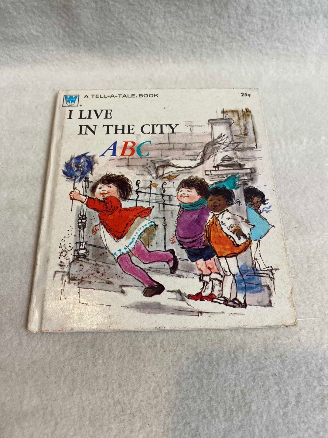 Vintage Whitman Tell-a-tale Book (1969) - 'I Live in the City - ABC' (# ...
