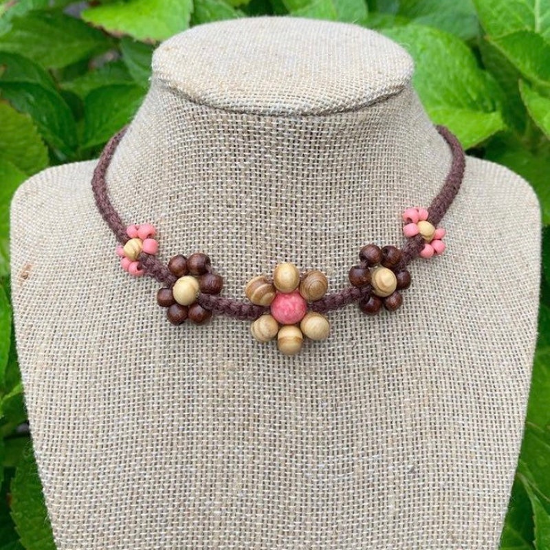 Hemp Choker Necklace - Etsy