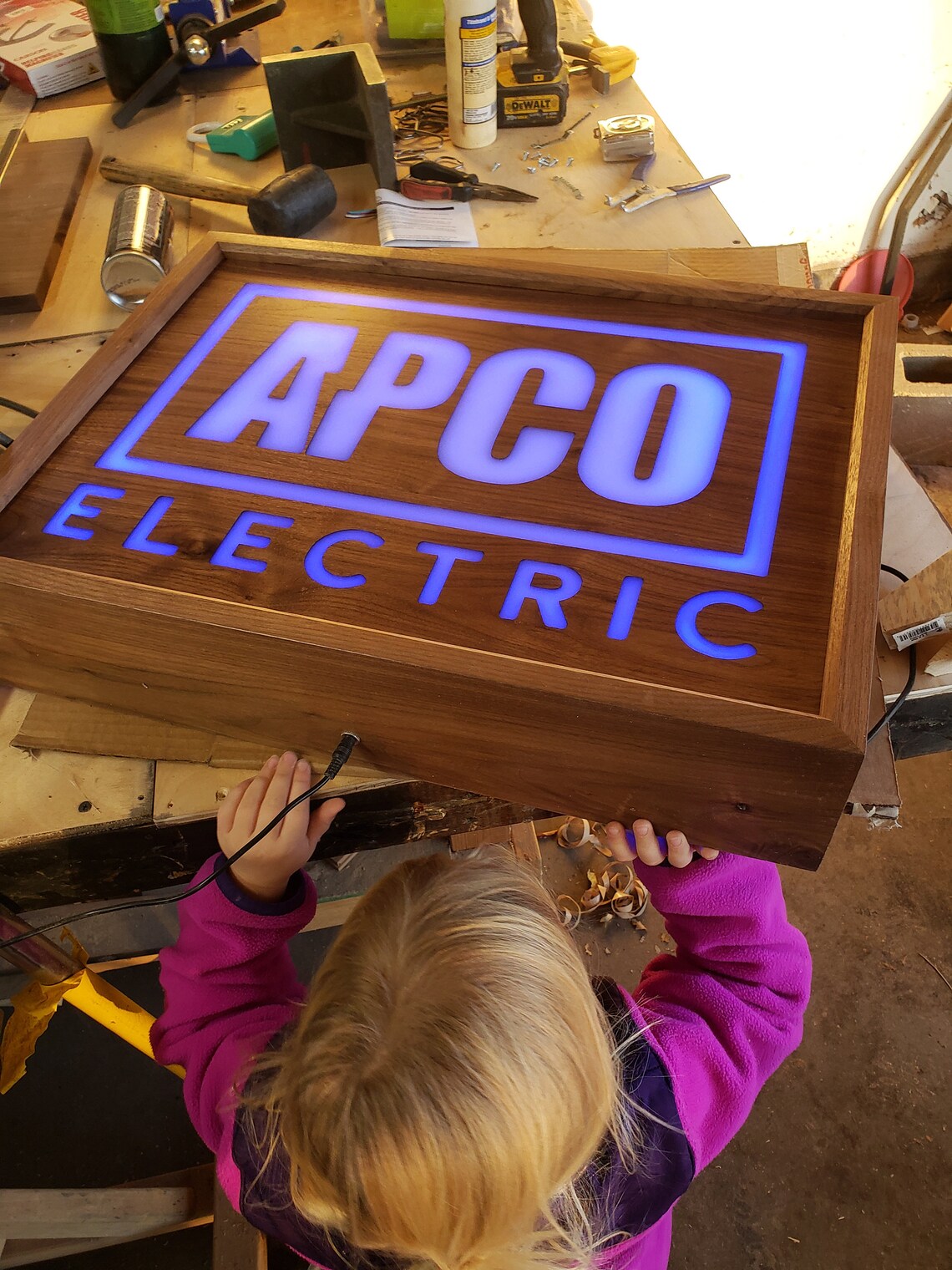 Custom Led/hardwood Signs - Etsy