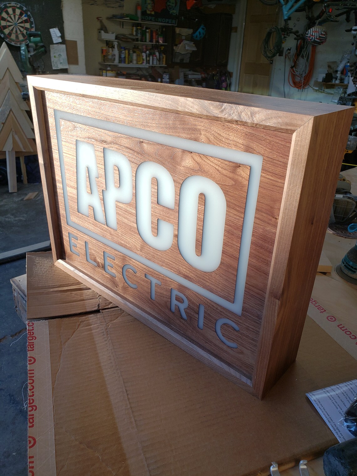 Custom Led/hardwood Signs - Etsy