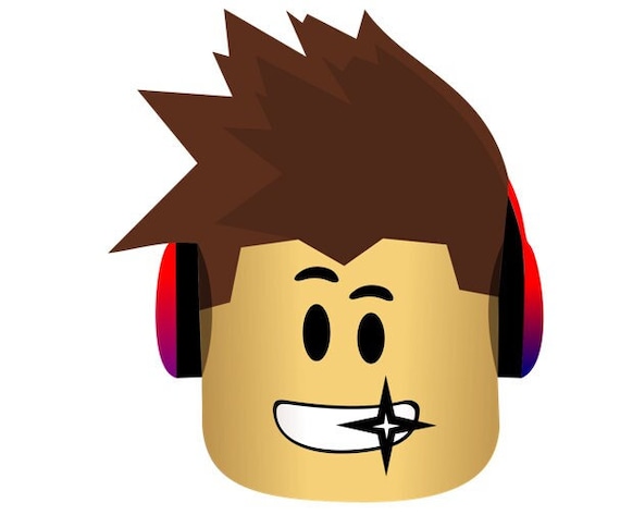 Roblox Face and Logo SVG Descargar - Etsy España
