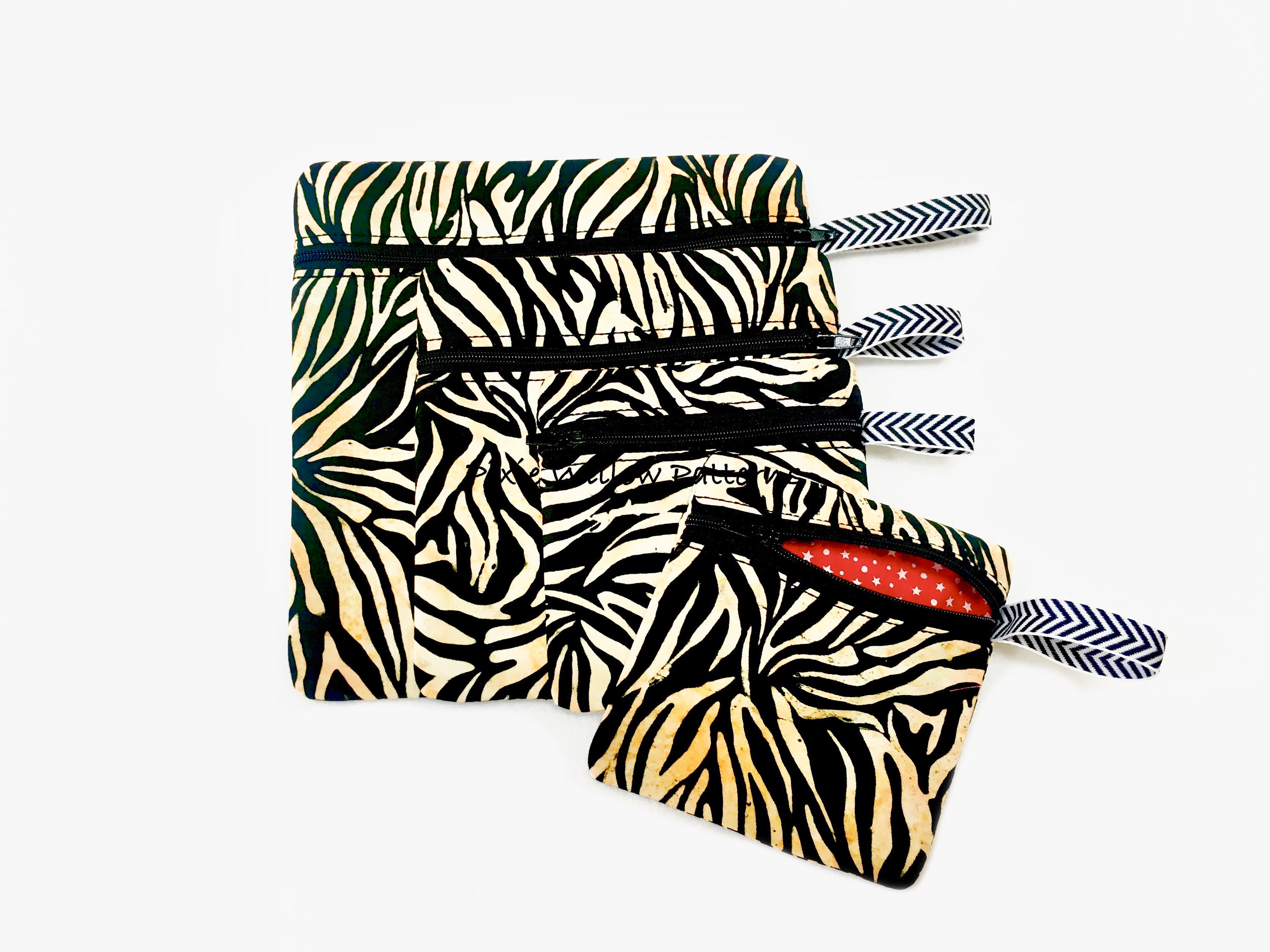 Fully Lined ITH Zipper Bag. Square Bag in 4 Sizes. in the Hoop Project ...
