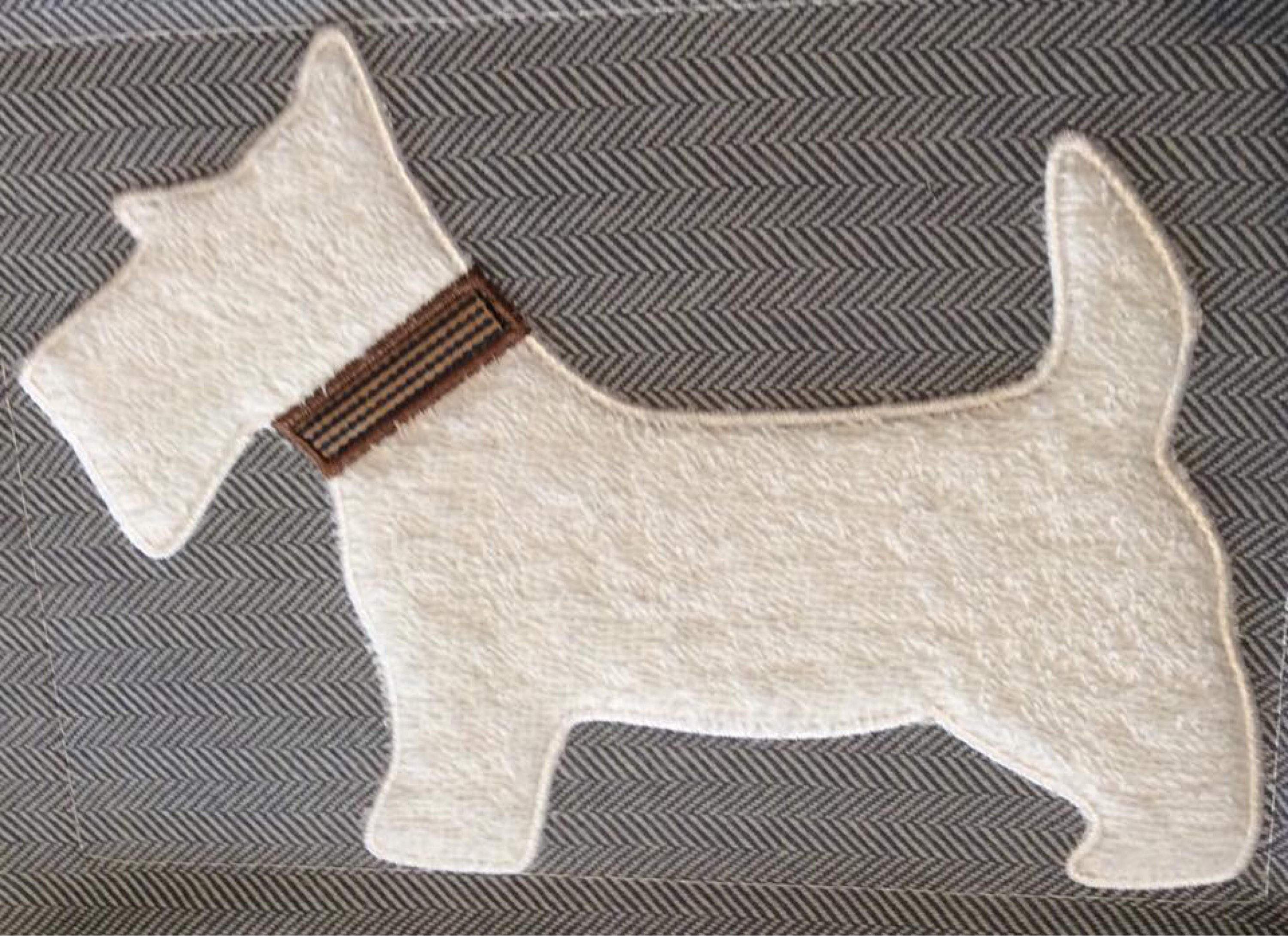 Machine Embroidery Pattern Bundle of Scottie Dog Applique. 3 | Etsy