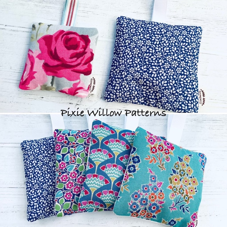 In the Hoop Lavender Sachet Pattern. Embroidery Machine Design of a ...