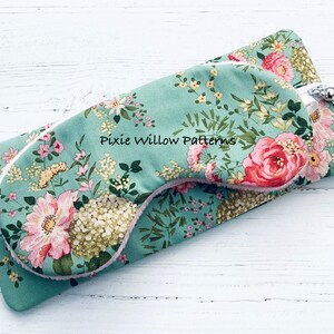 In the Hoop Sleep Mask and Zipper Bag Pattern. Embroidery Machine ...