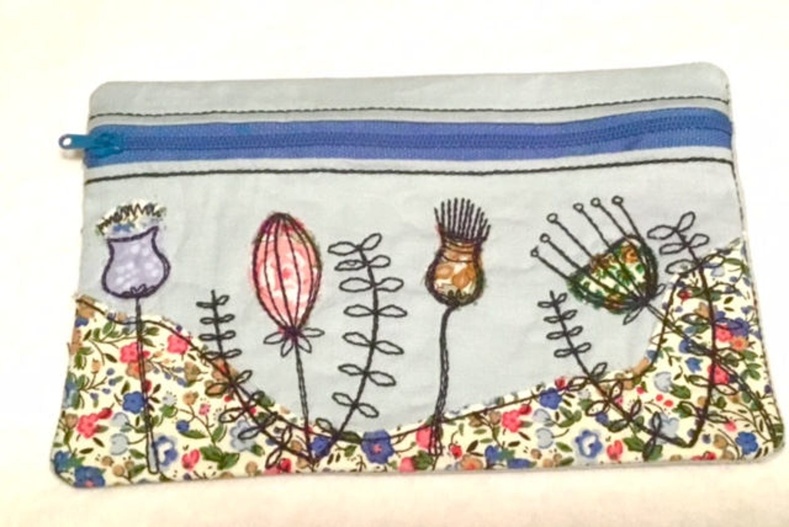 ITH Bag / Pouch. In-the-hoop Zipper Bag From the beach | Etsy Australia