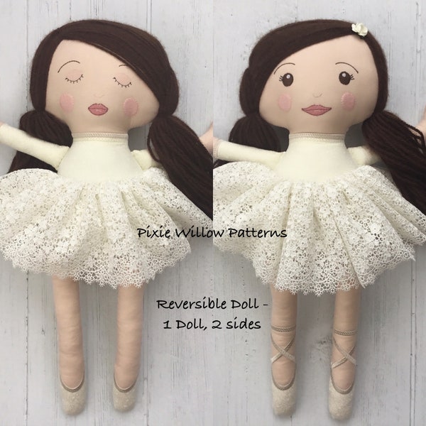 Double Sided Doll - Etsy
