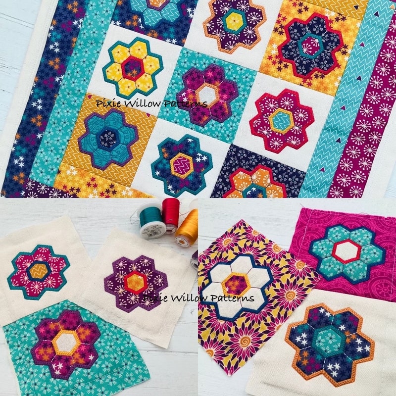 In the Hoop Quilt Block - Etsy