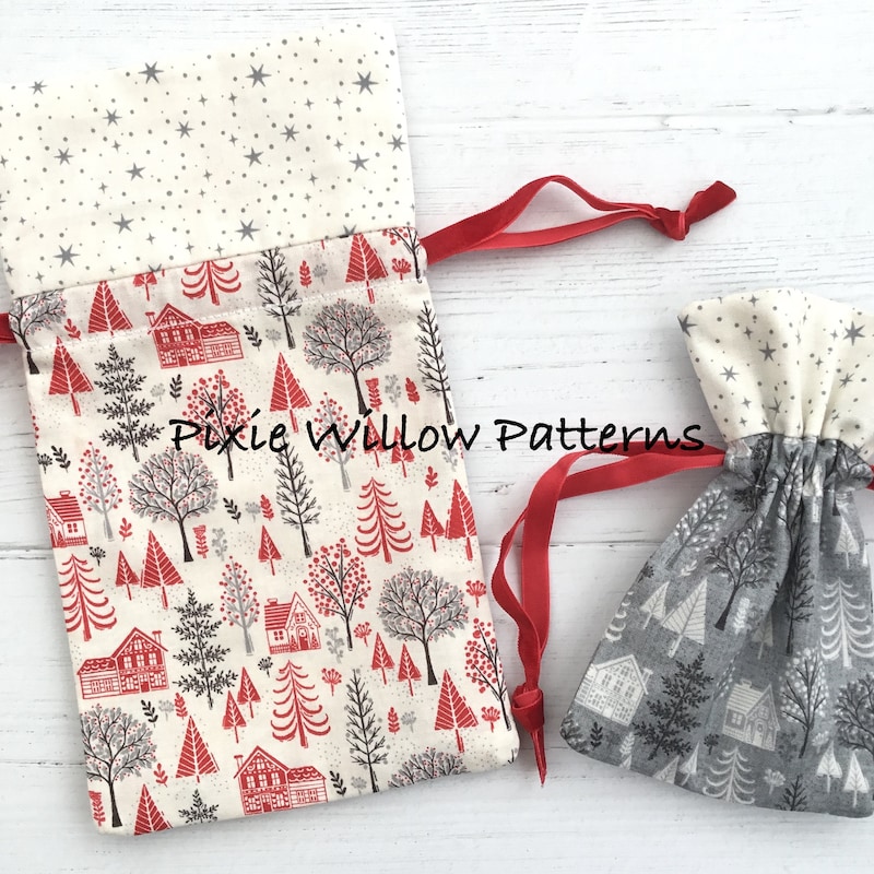 Embroidery Draw String Bag - Etsy