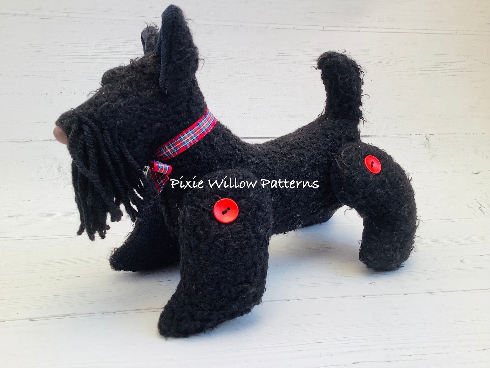 ITH Scottie Dog Stuffie Pattern. in the Hoop Scottie Dog - Etsy UK
