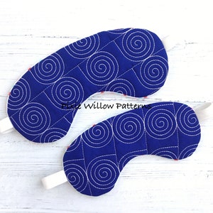 ITH Sleep Mask. in the Hoop, Machine Embroidery Quilted Sleeping Mask ...