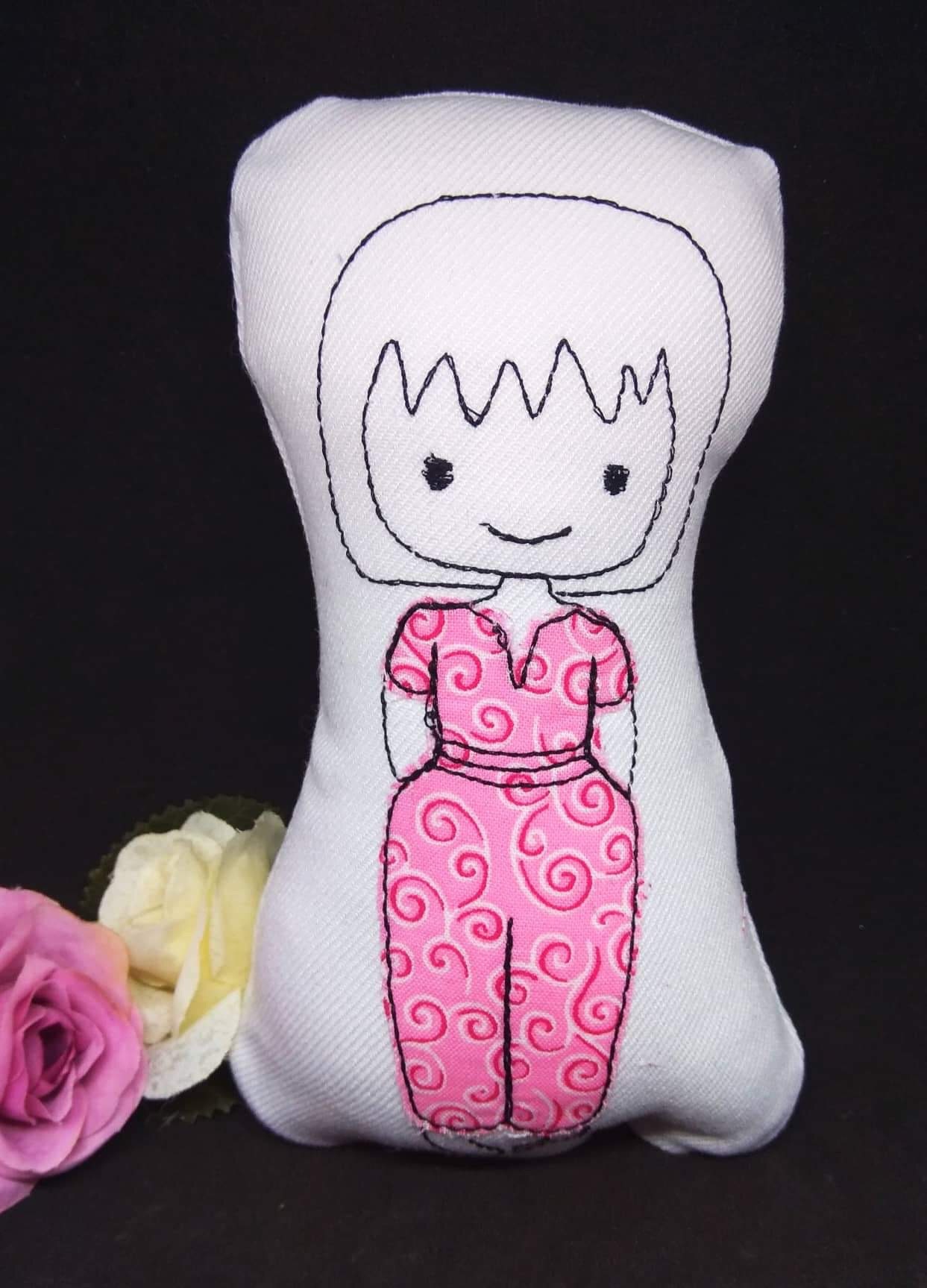 ITH Girl 5 stuffie. Part of the My Family | Etsy