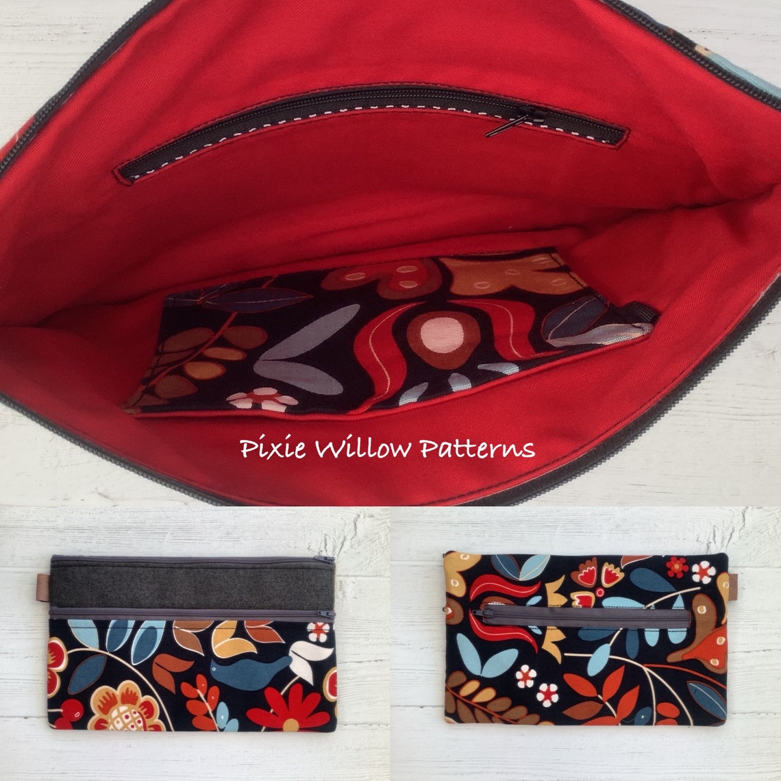 ITH Pocket Bag. Machine Embroidery Design for 5x7 6x10 7x11 - Etsy