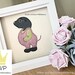 Mole Applique, Machine Embroidery Pattern: Woodland Animal Design for ...