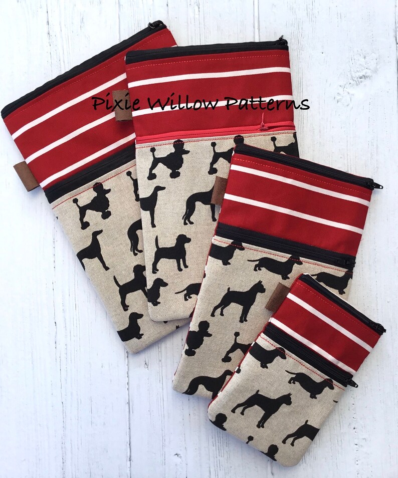 ITH Tall Double Zipper Bag in the Hoop Bag 4 Sizes. Machine - Etsy