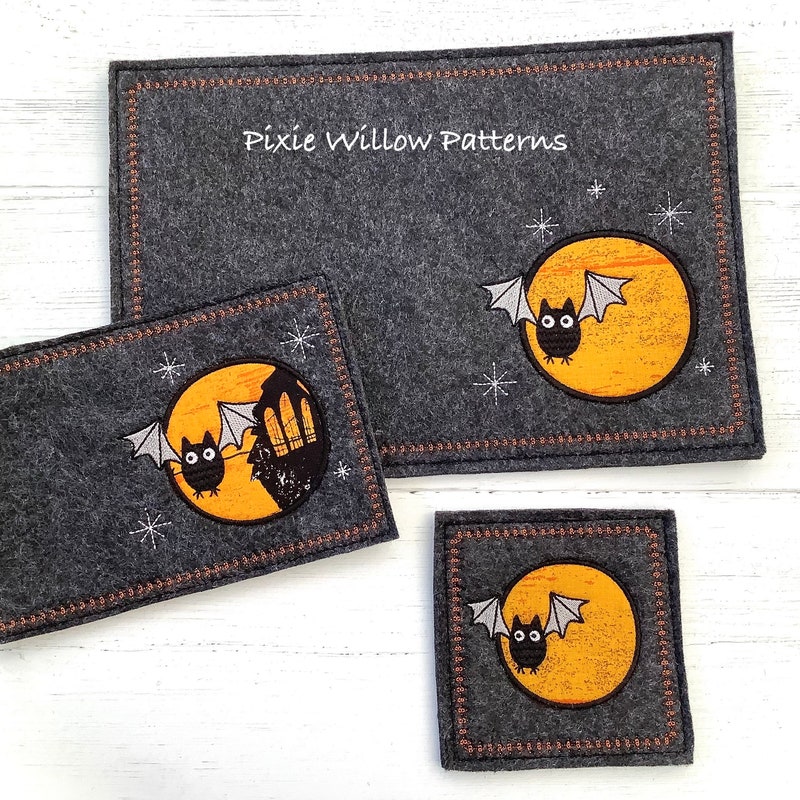 Halloween Mug Rug - Etsy