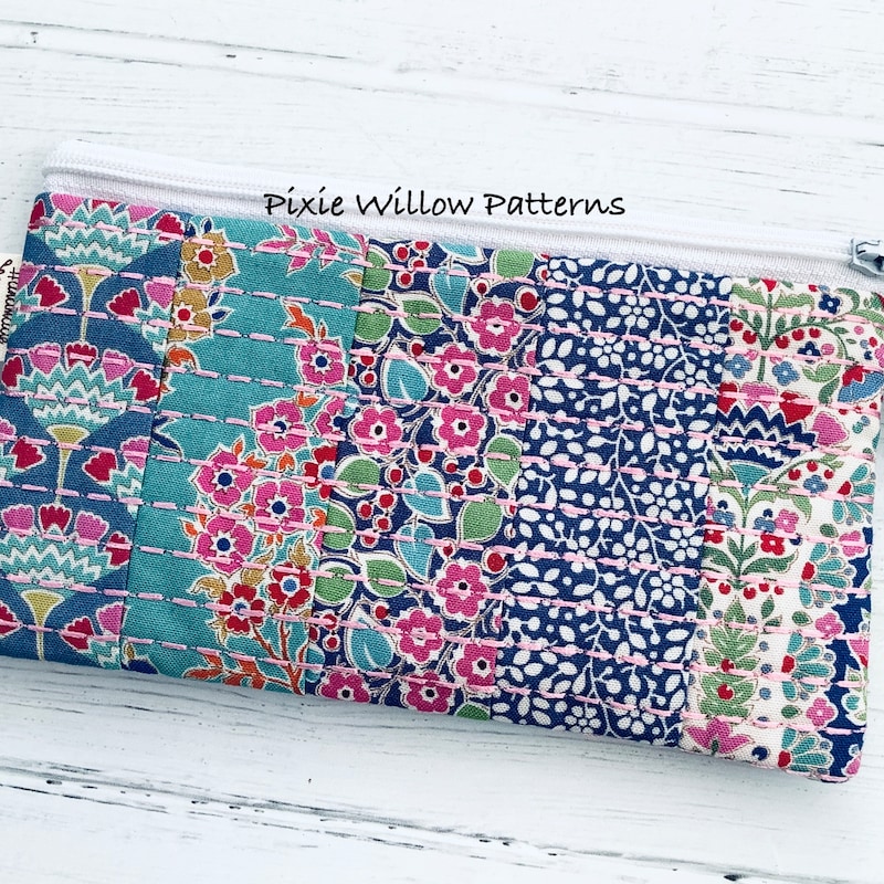 Quilted Pouch Pattern - Etsy