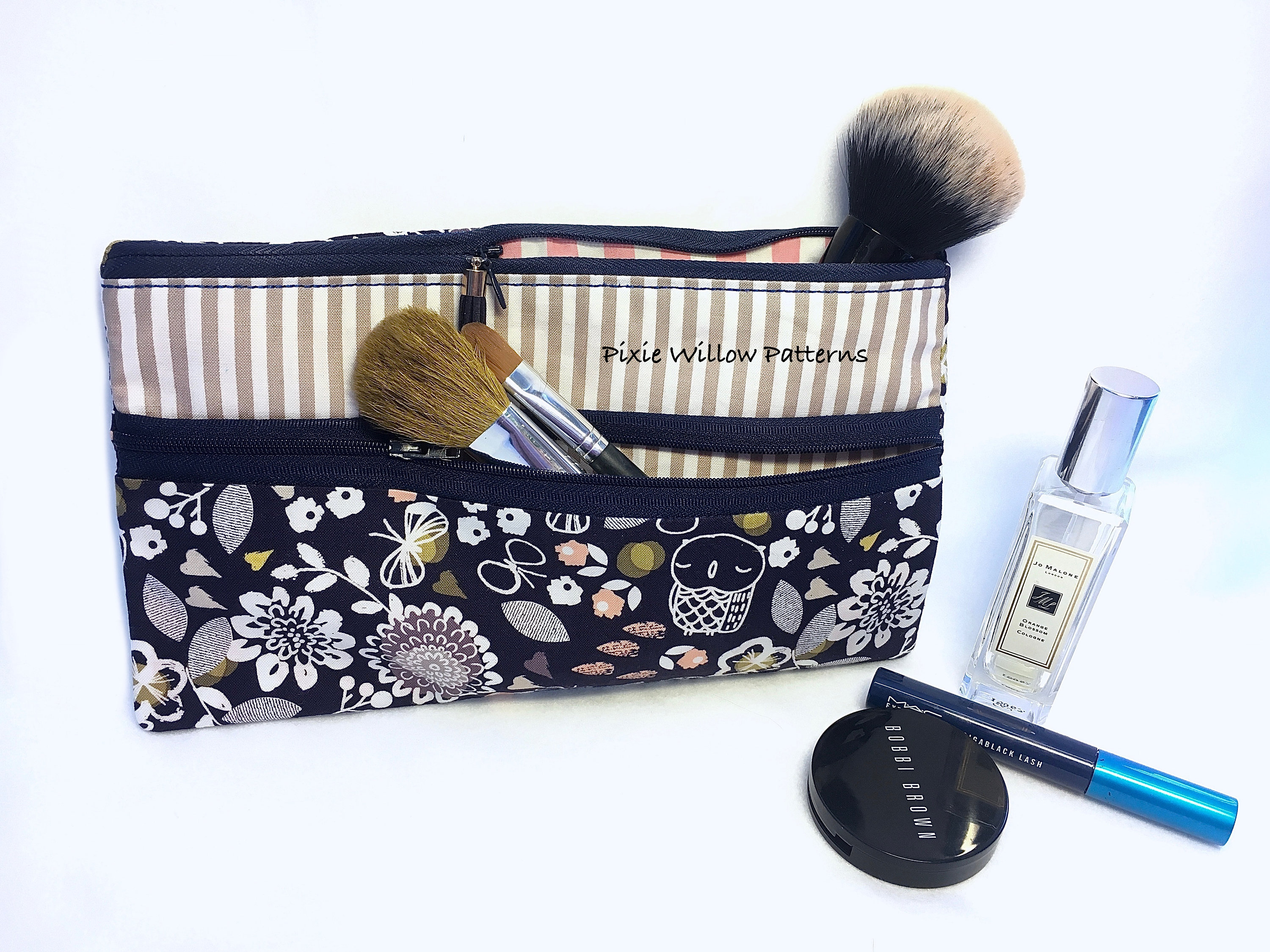 ITH Double Zipper Bag, in the Hoop Bag - 4 Sizes. Machine Embroidery ...