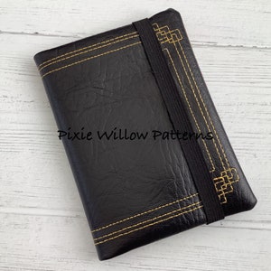 ITH Notebook Cover Art Deco Inspired Pattern. in the Hoop Machine ...