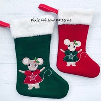 Christmas Mouse - Etsy