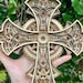 Multi-layered Laser Cut Wall Decor Wooden Cross - Etsy