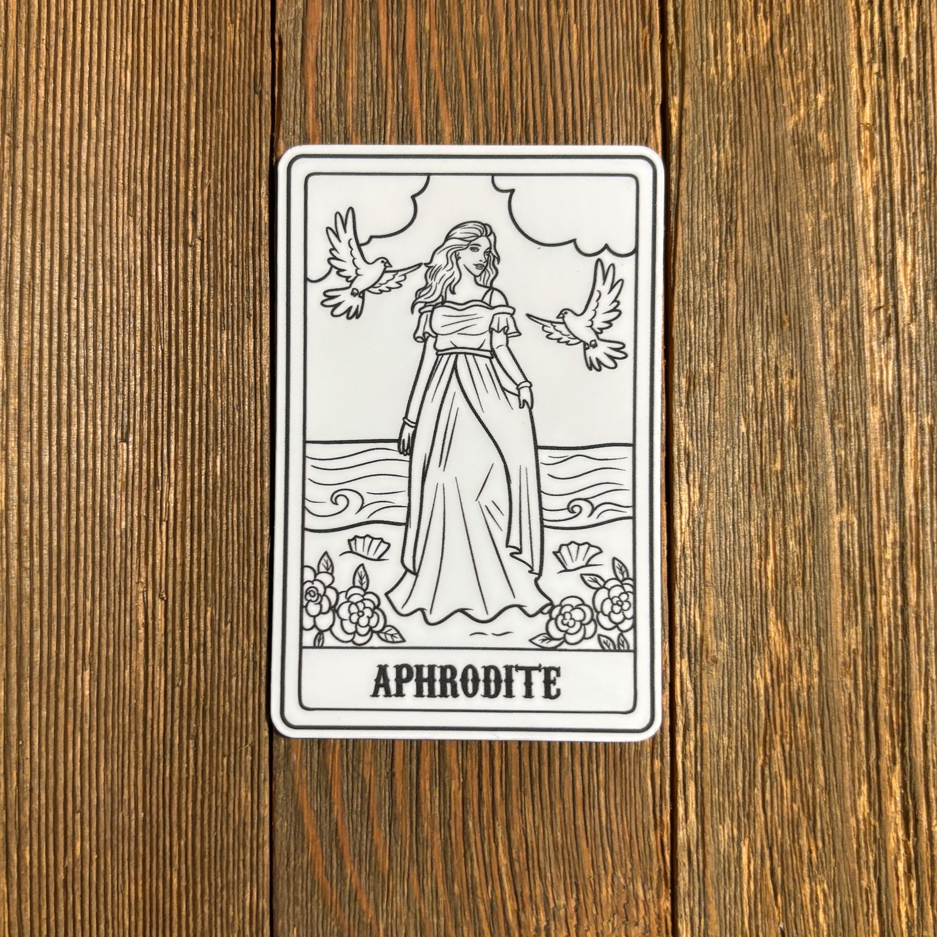 Aphrodite Sticker | Aphrodite Magnet - Etsy