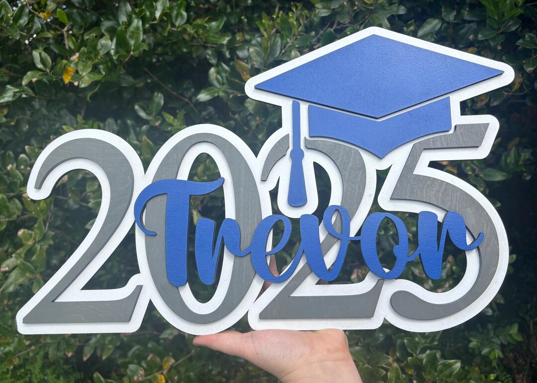 Graduation Name Sign 2025 | 2025 Graduation Sign Personalized ...