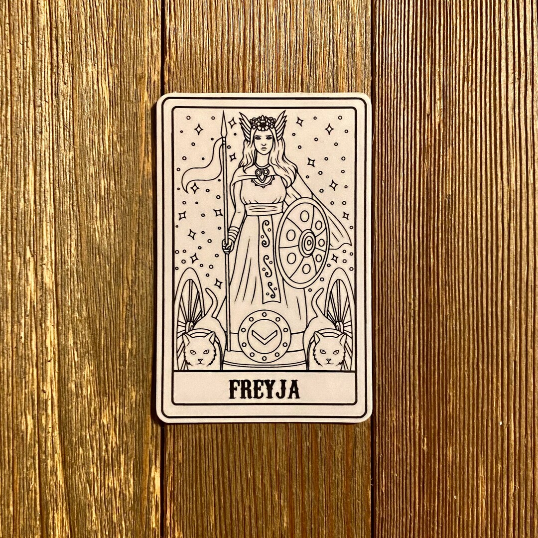 Freyja Sticker Freyja Magnet - Etsy