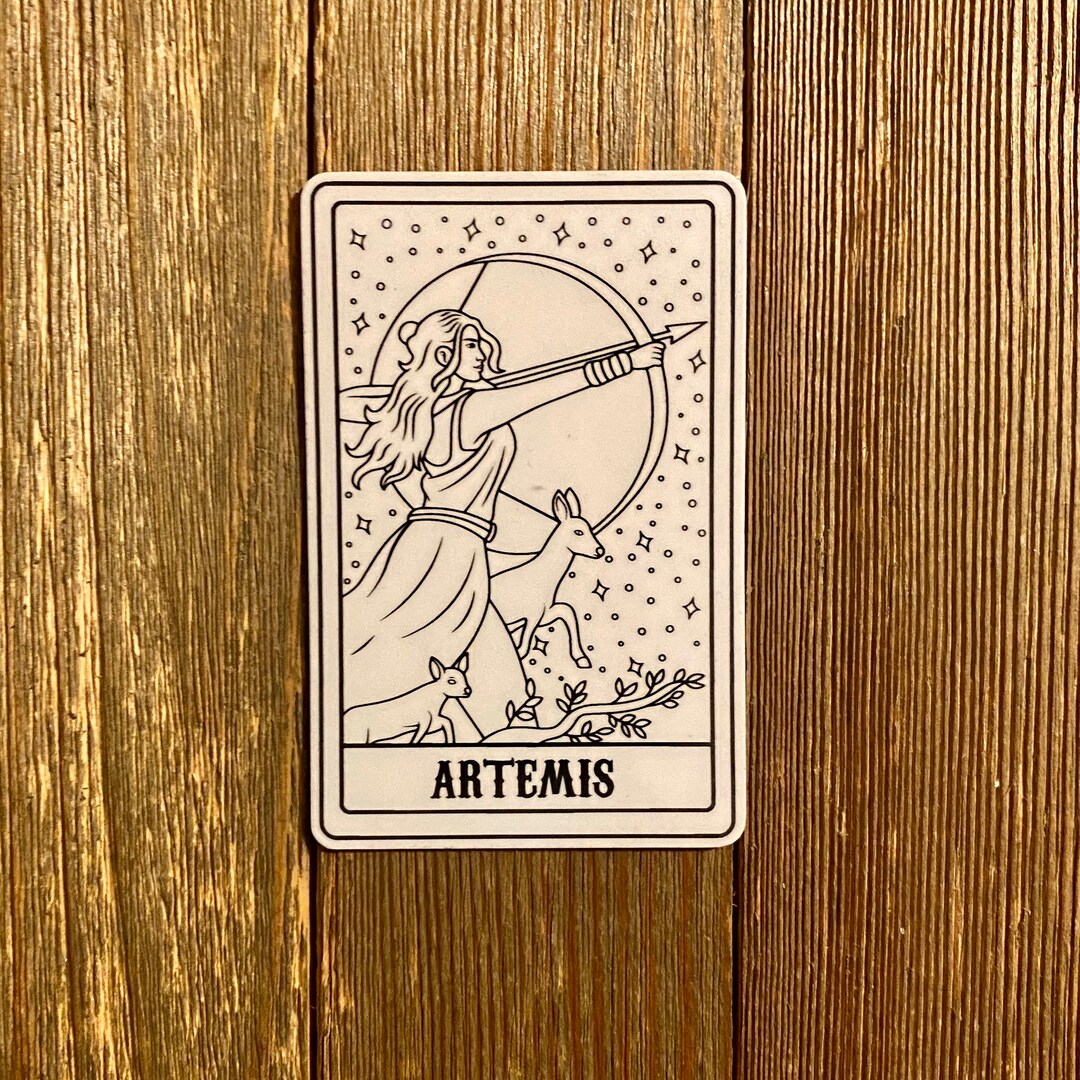 Artemis Sticker Artemis Magnet - Etsy