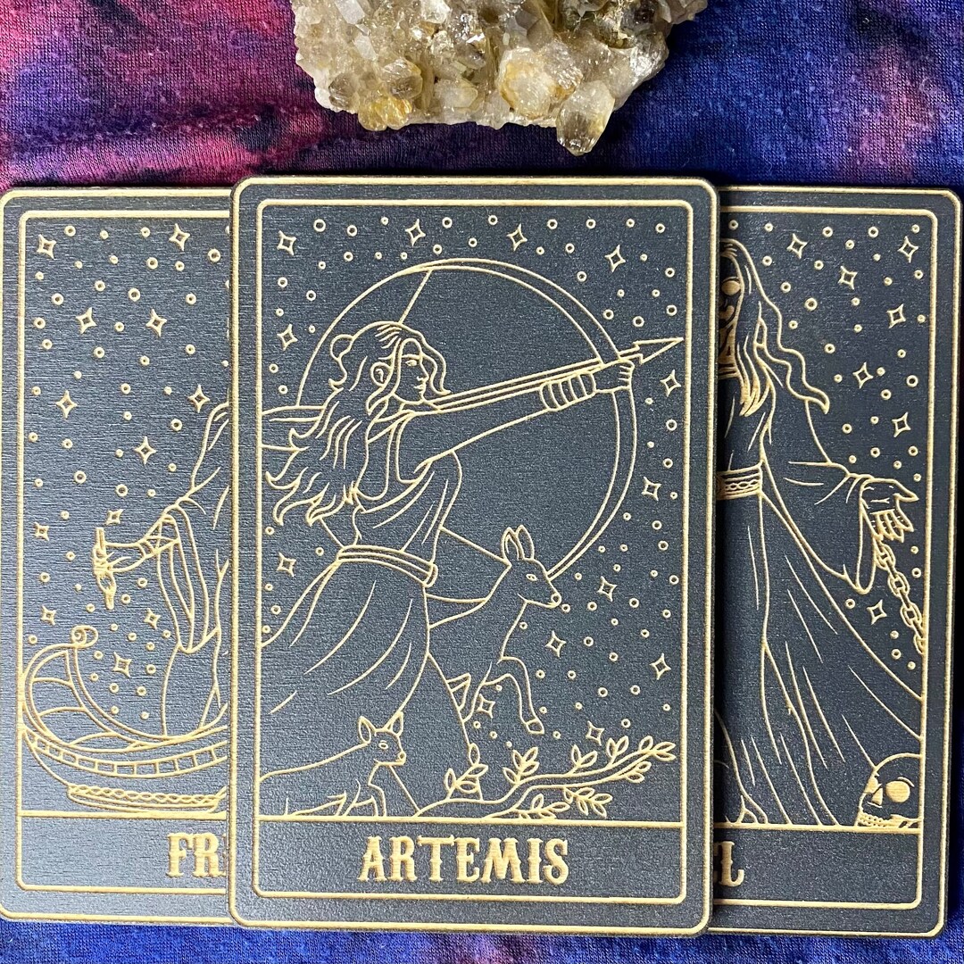 Artemis Deity Card - Etsy