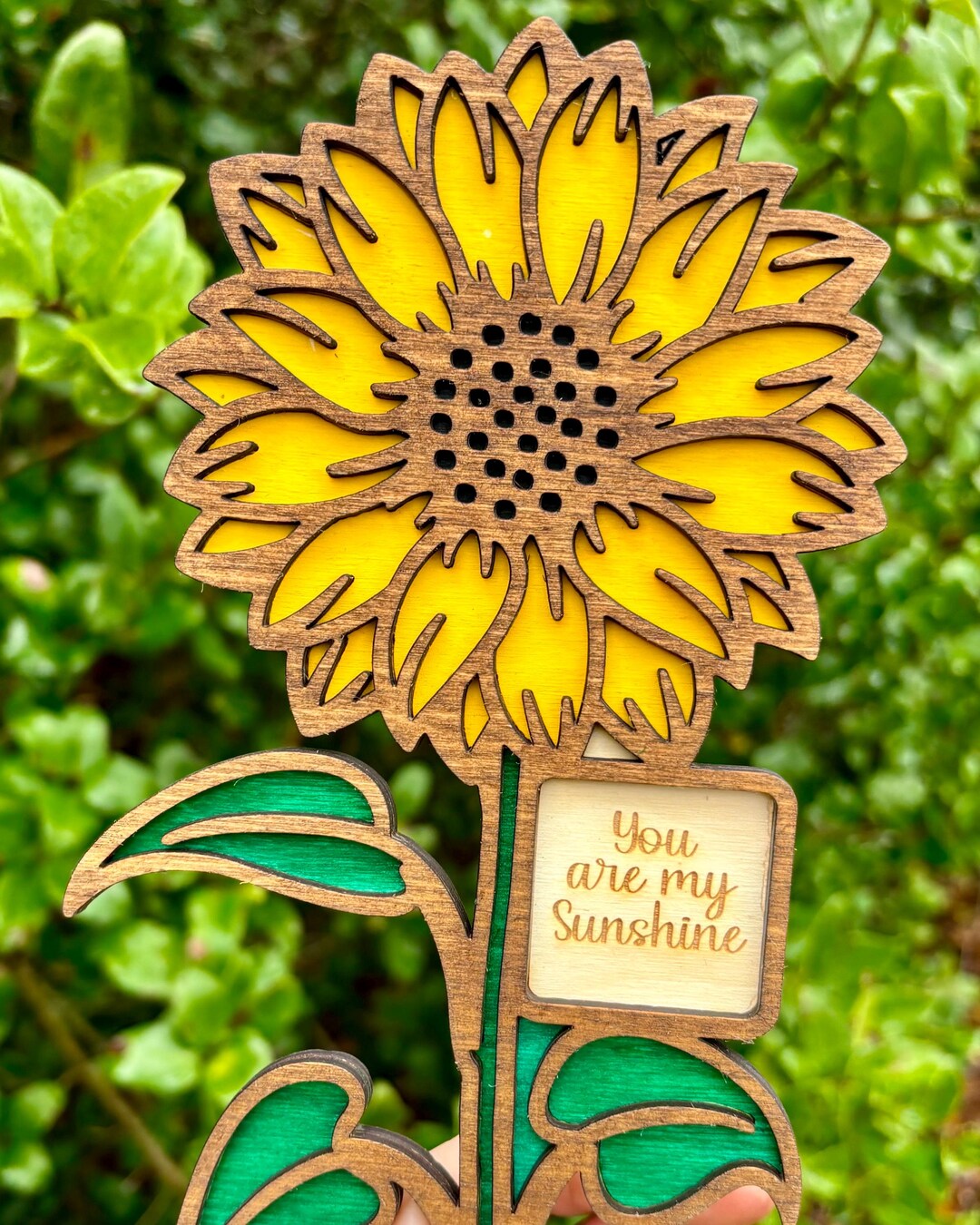 You Are My Sunshine Flower | Custom Sunflower | Personalized Sunflower ...