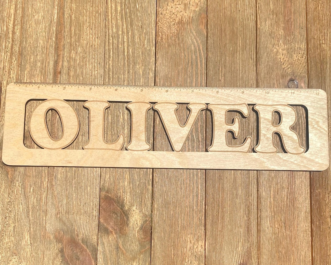 Custom Personalized Ruler for Kids School Gift | Back to School Gift ...