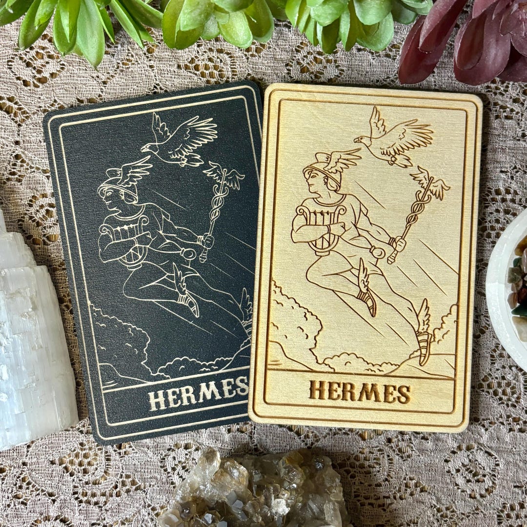Hermes Deity Card - Etsy