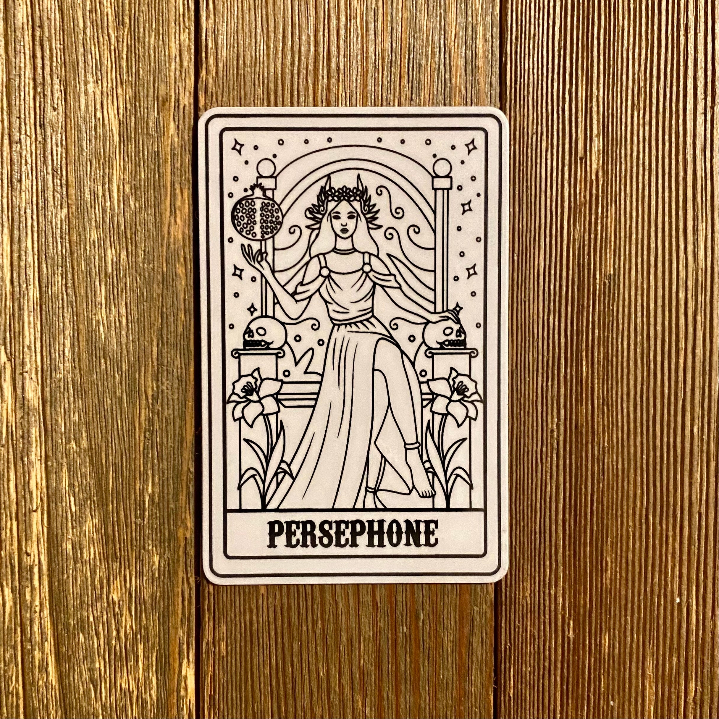 Persephone Sticker Persephone Magnet - Etsy