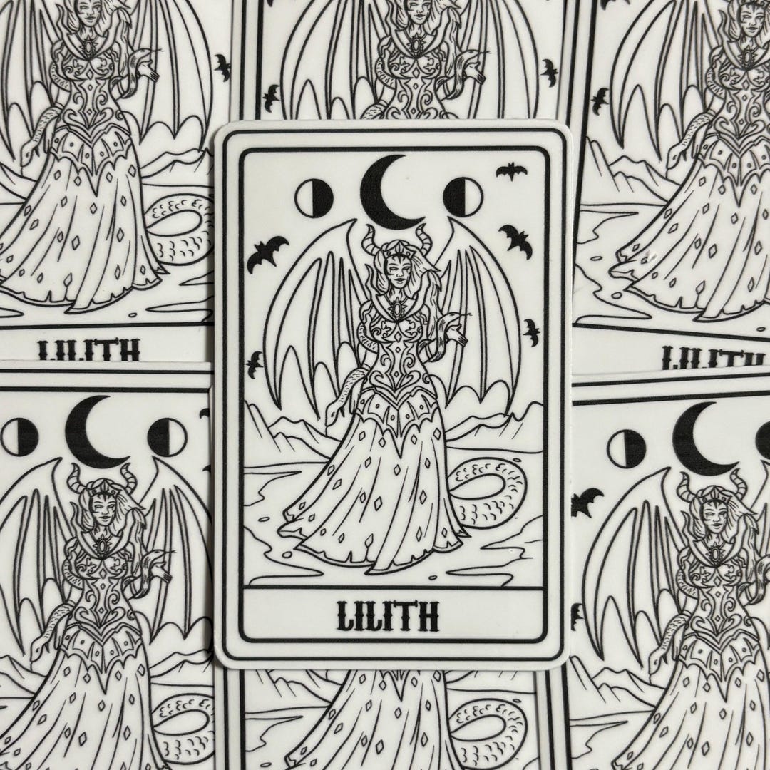 Lilith Sticker | Lilith Magnet - Etsy