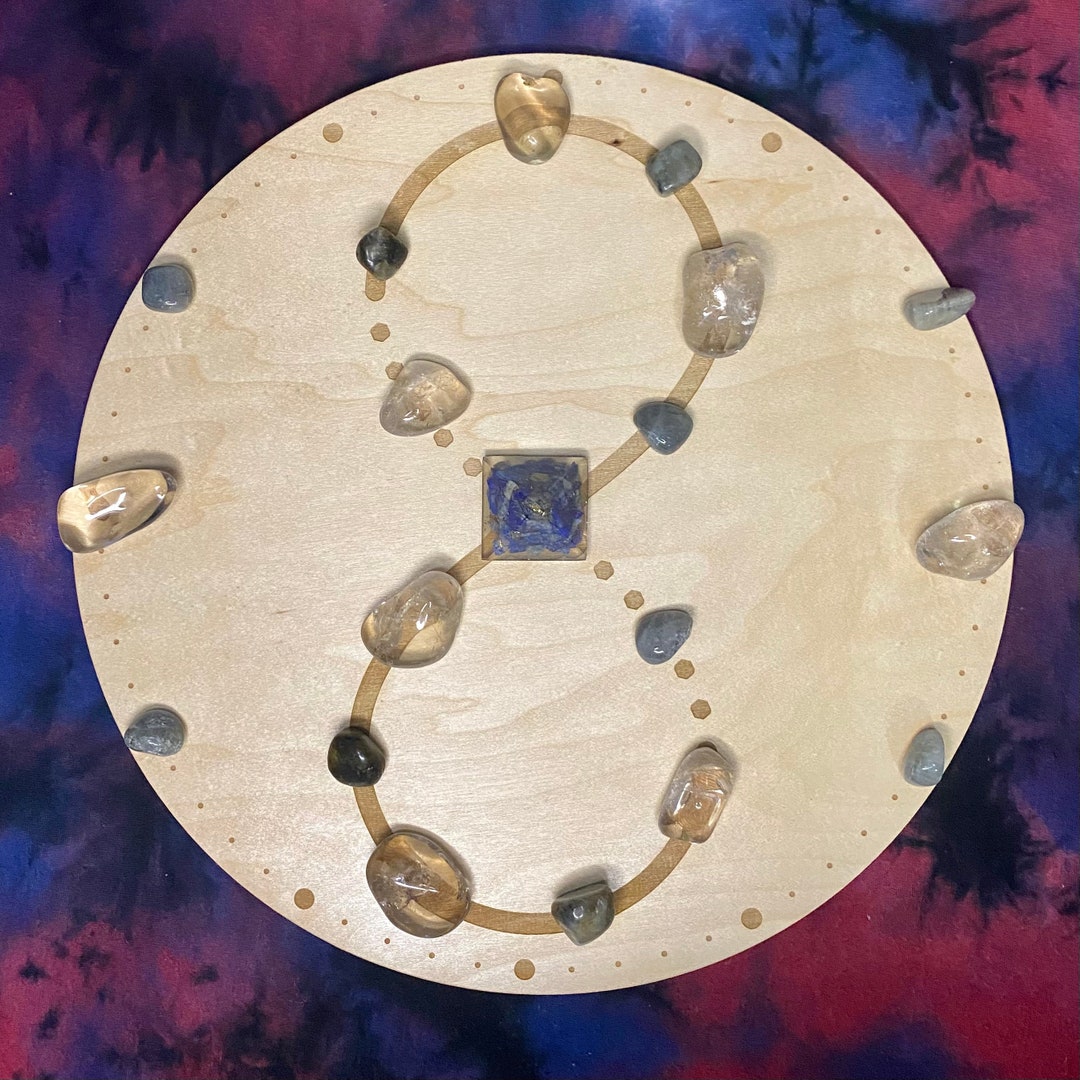 Infinity Crystal Grid - Etsy