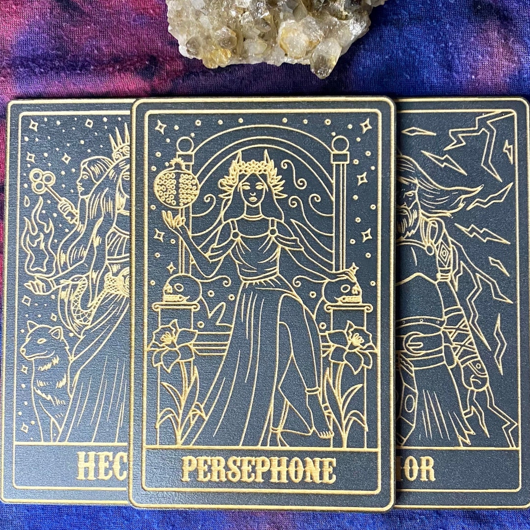 Persephone Deity Card - Etsy