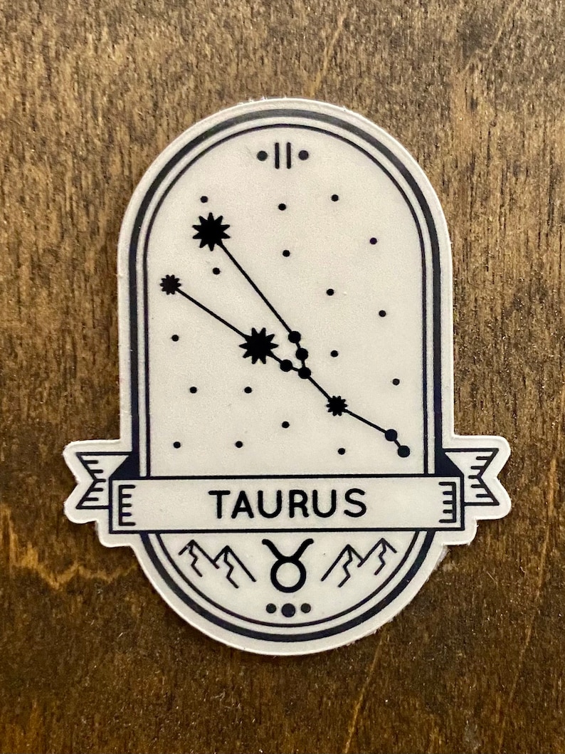 Zodiac Sign Stickers Individual or Set | Etsy