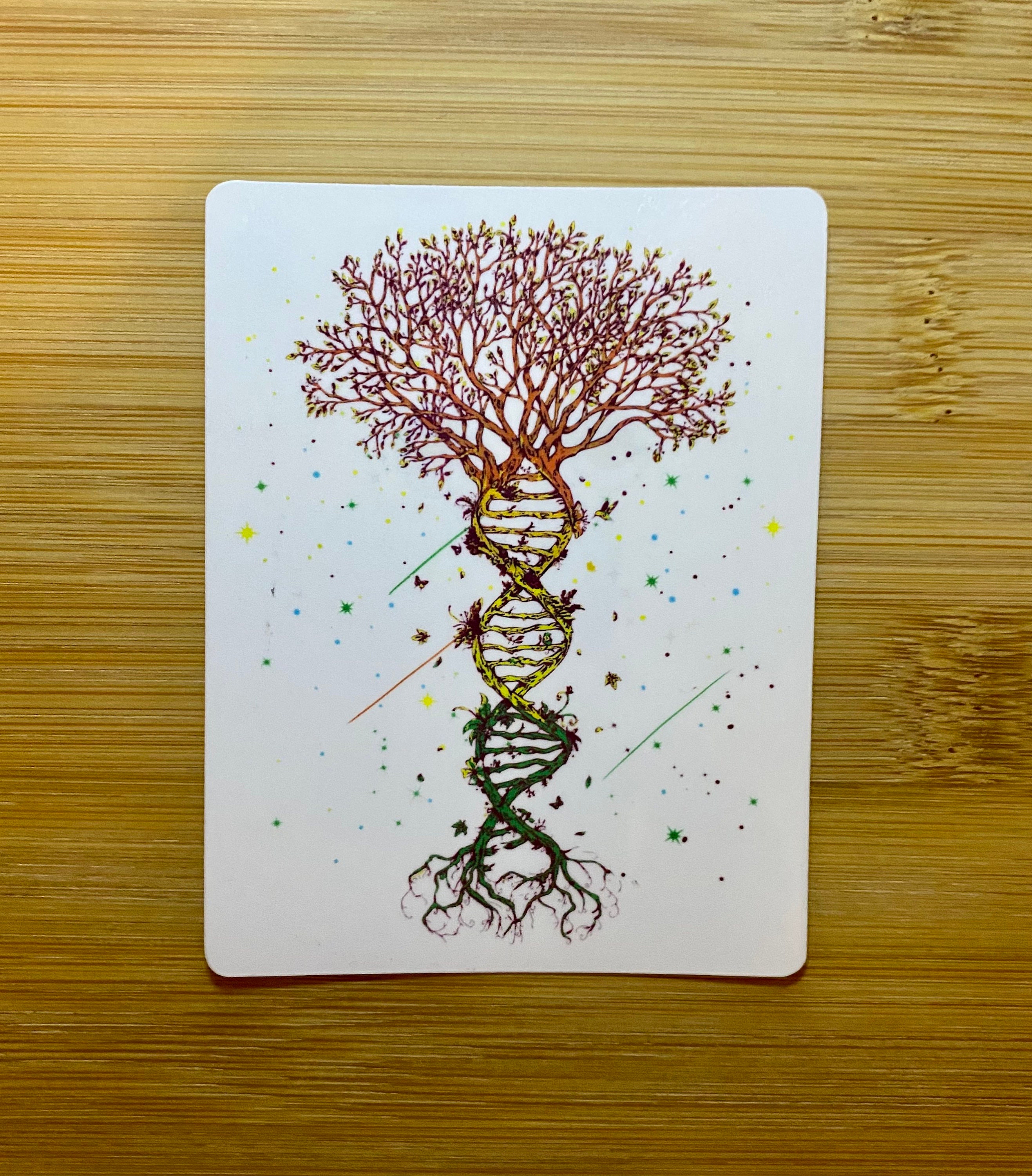 DNA Tree Sticker / Magnet | Etsy